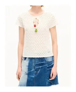 Kenzo Appel Pop' Crochet Top