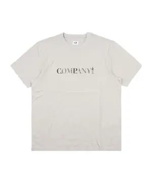 C.P. COMPANY Logo Printed Crewneck T-shirt