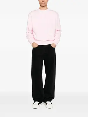 Givenchy Couture Seam Sweatshirt In Fleece - Light Pink