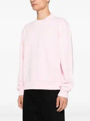 Givenchy Couture Seam Sweatshirt In Fleece - Light Pink