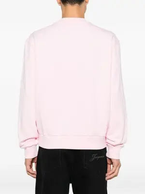 Givenchy Couture Seam Sweatshirt In Fleece - Light Pink