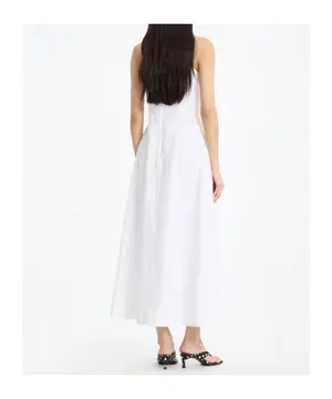 ROTATE BY BIRGER CHRISTENSEN Sleeveless Flower Midi Dress