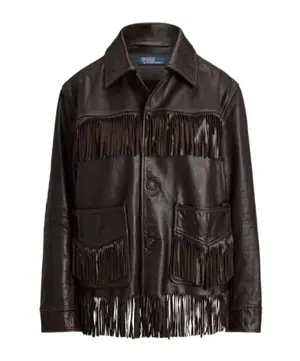Polo Ralph Lauren Fringe Jacket - Brown