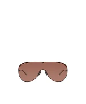 Gucci Mask Frame Sunglasses - Brown