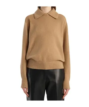 Khaite Long-sleeved Pullover - Brown