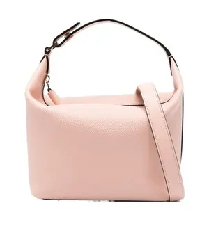 VALEXTRA Logo Shoulder Bag