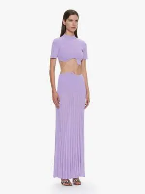 Christopher Esber Maparadita Cropped Knit Top