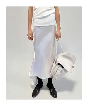 Celine Skirt In Viscose Satin