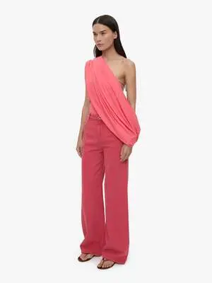 Christopher Esber Aiba Draped Jersey Tee