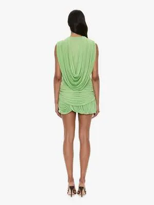 Christopher Esber Ripple Drape Top - Green