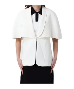 TWINSET Notched Cape Jacket