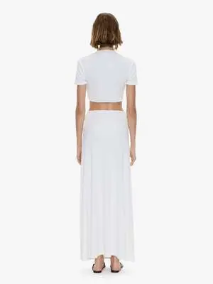 Christopher Esber Droplet Crystal Clasp Skirt