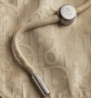 Dior Hooded Safari Jacket With Drawstring Waist