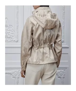 Dior Hooded Safari Jacket With Drawstring Waist