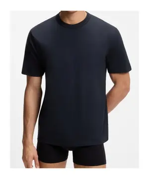 Hugo Boss Three-pack Of Crew-neck T-shirts In Cotton