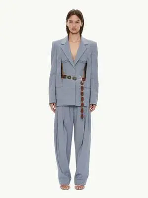 Christopher Esber Slashed Bikini Blazer