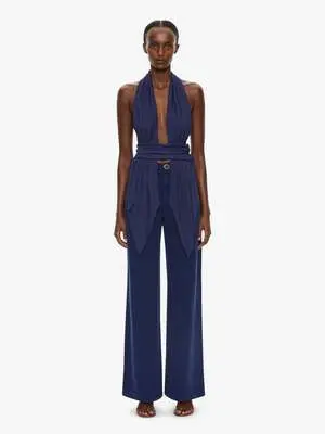 Christopher Esber Relaxed Wide-leg Denim Jeans - Blue