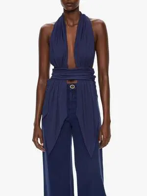 Christopher Esber Relaxed Wide-leg Denim Jeans