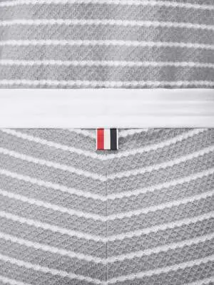 Thom Browne Honeycomb-texture Mini Shorts