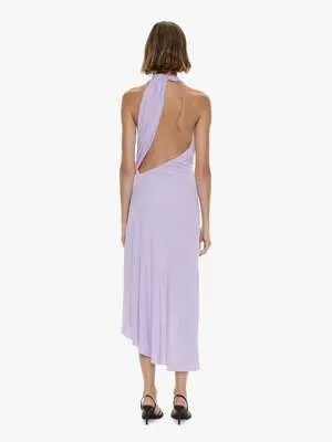 Christopher Esber Spire Cascade Midi Dress - Purple