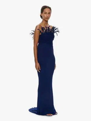 Christopher Esber Aira Corded Silk Maxi Dress