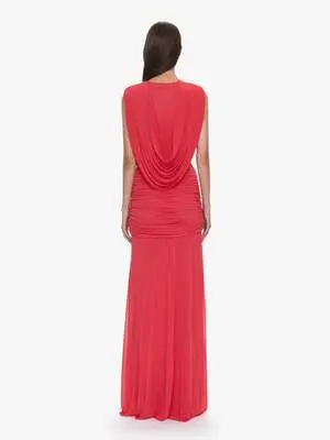Christopher Esber Ripple Drape Gown - Pink