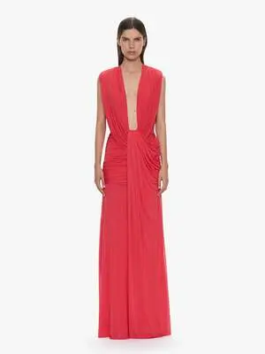 Christopher Esber CHRISTOPHER ESBER Ripple Drape Gown Pink