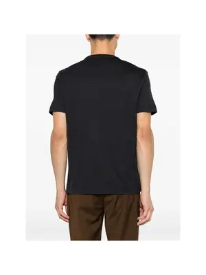 Zegna Short Sleeved Crewneck T-shirt