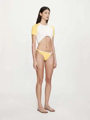 Christopher Esber Onda Twisted Lycra High Brief