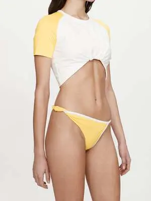 Christopher Esber Onda Twisted Lycra High Brief