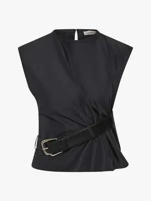 Christopher Esber Locus Belted Taffeta Tank