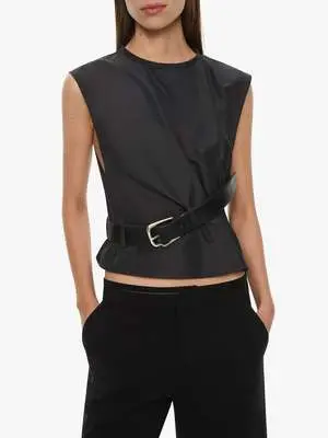 Christopher Esber Locus Belted Taffeta Tank