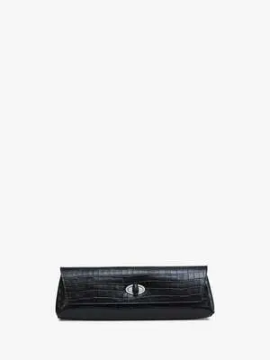 Christopher Esber Buki Embossed Clutch - Black