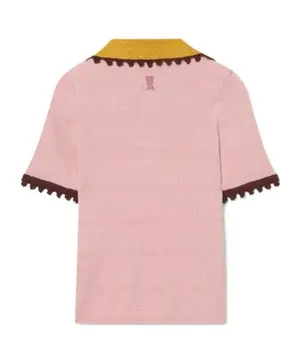 La DoubleJ Picket Polo Top