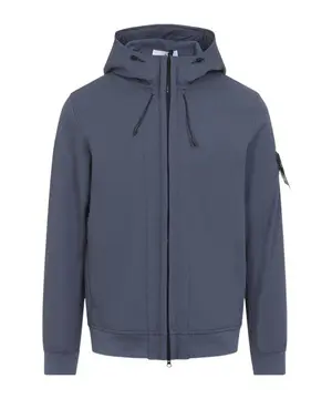 Stone Island Long-sleeved Zip-up Jacket - Gray