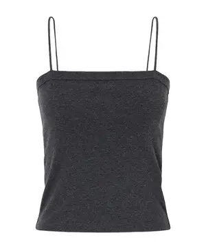 ST. AGNI Square Neck Camisole - Charcoal Blend