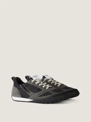 Givenchy Glide Sneakers In Nylon And Suede