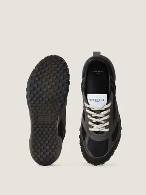 Givenchy Glide Sneakers In Nylon And Suede