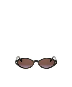 Dior Diorpacific R1i Oval Frame Sunglasses - Brown