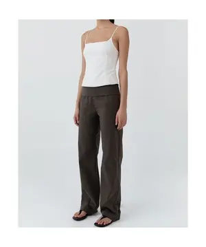 ST. AGNI Low-rise Casual Pants