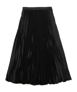 JIL SANDER Elastic-waist Skirt - Black