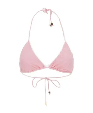 Jacquemus Halter-neck Bikini Top - Pink