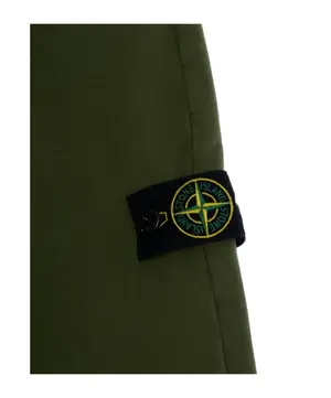 Stone Island Elastic-waist Casual Trousers