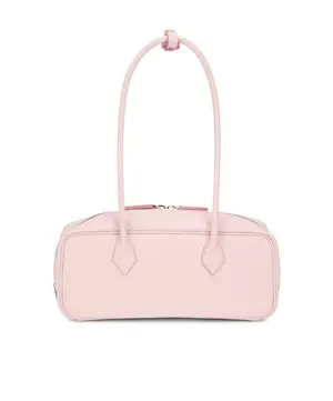 Mcm Aren Maxi Monogram Leather Shoulder Bag