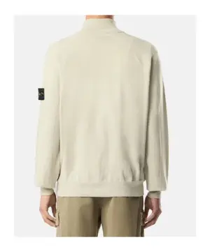Stone Island Regular-fit Half-zip Jumper With Raglan Sleeves