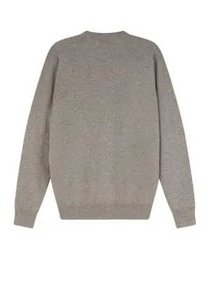 Brunello Cucinelli V-neck Long-sleeved Knit Top