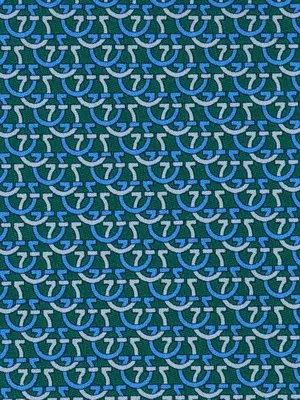 FERRAGAMO Gancini Links Print Silk Tie