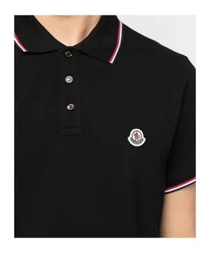 Moncler Short-sleeved Polo Shirt