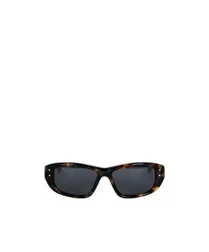 Balenciaga Geometric Sunglasses - Black