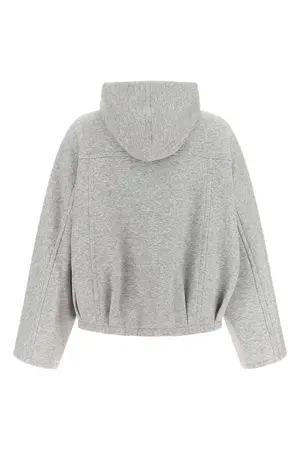 Brunello Cucinelli Zip-up Cropped Hoodie